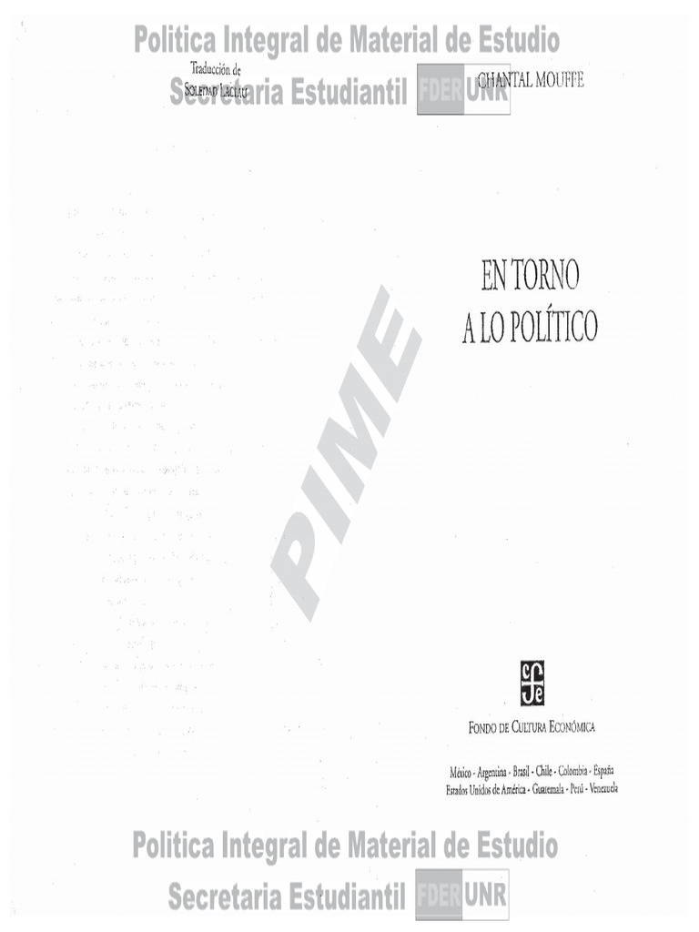 Política de Material de Estudio FDER UNR | PDF
