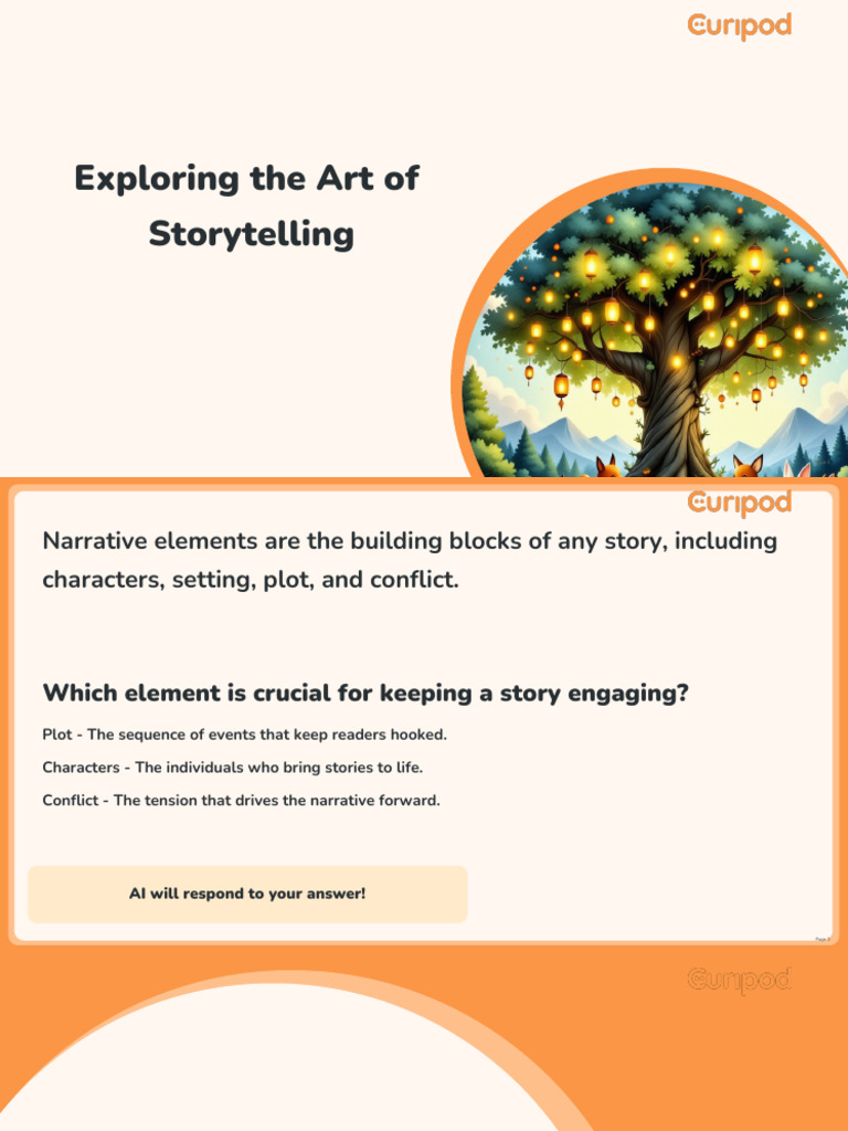 Exploring The Art of Storytell... | PDF | Plot (Narrative) | Narrative