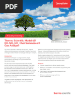 Thermo Scientific Model 49i: UV Photometric Ozone Analyzer | PDF ...