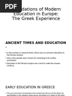 Education in Sparta and Athens | PDF | Ancient Greece | Sparta