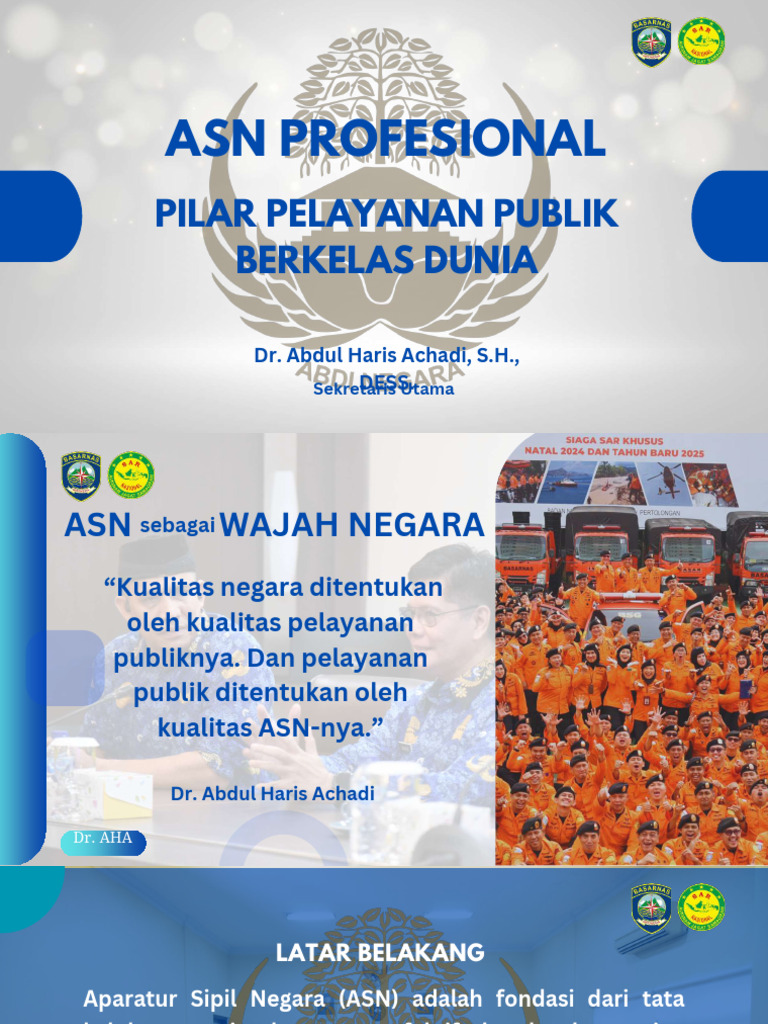 Pilar Profesionalisme ASN | PDF