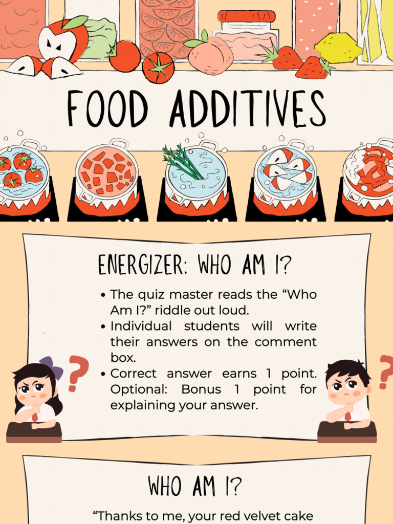 Food Additives | PDF