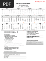 2025 2026 All Elem Reg SS Calendar | PDF | Entertainment Events ...