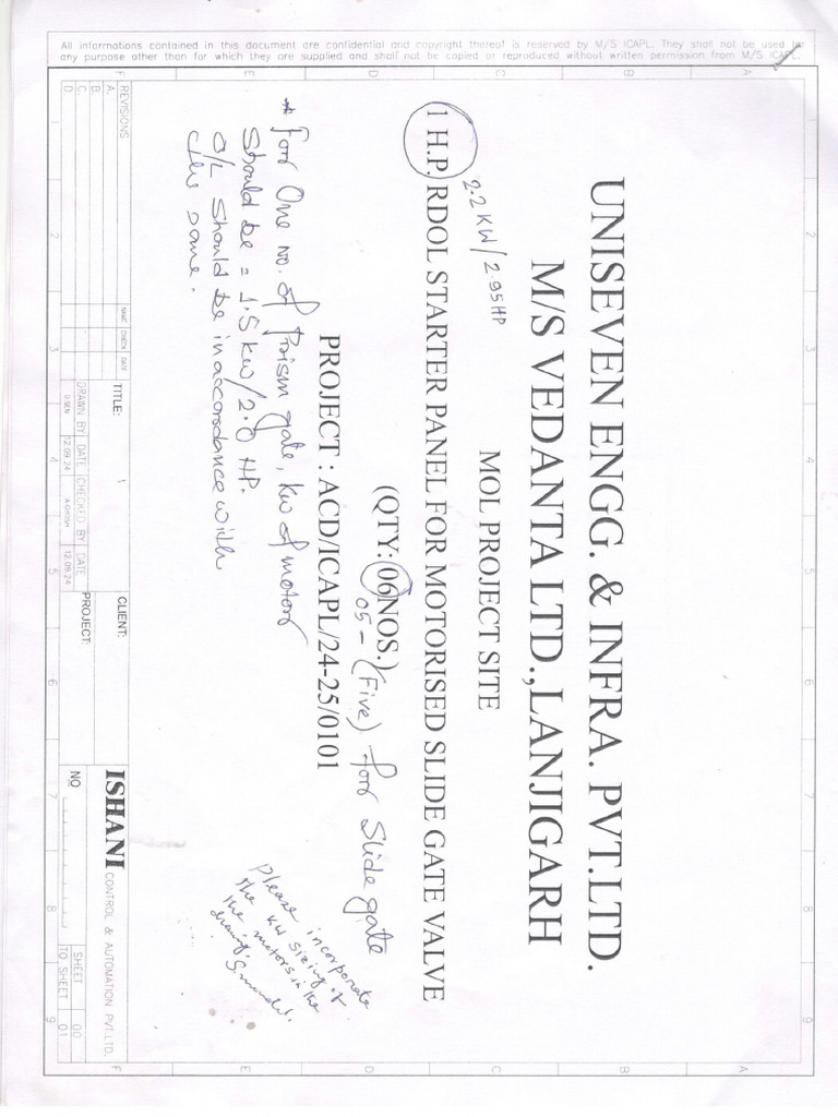 Slide Gate R Dol Cir Diag | PDF