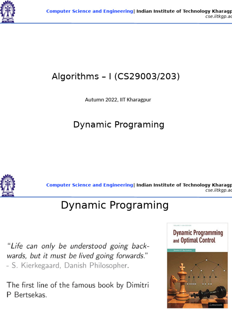 Understanding Dynamic Programming | PDF | Dynamic Programming ...