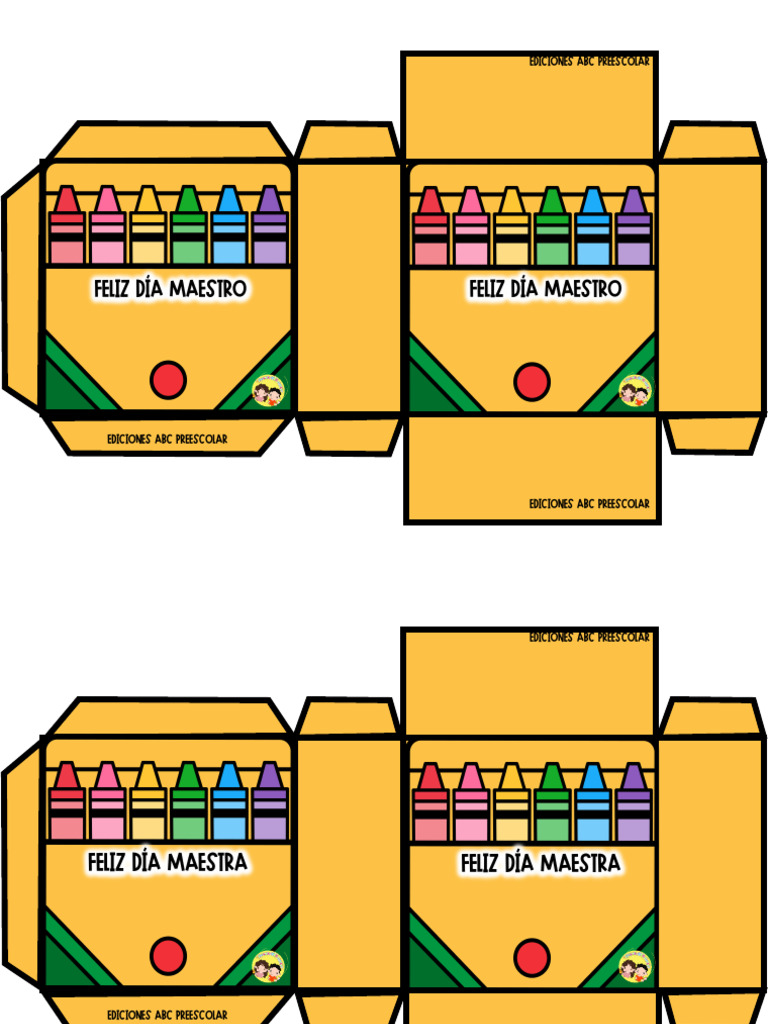 Cajita Crayola Ediciones ABC Preescolar | PDF