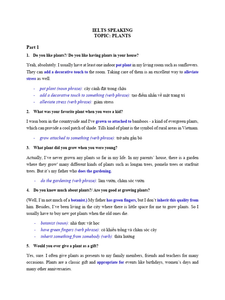 Importance of Plants in Daily Life | PDF | Botany