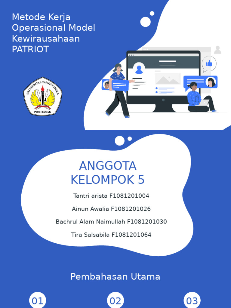 Metode Kerja Operasional Model Kewirausahaan PATRIOT | PDF