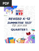 Revised Summative - GMRC 5 | PDF