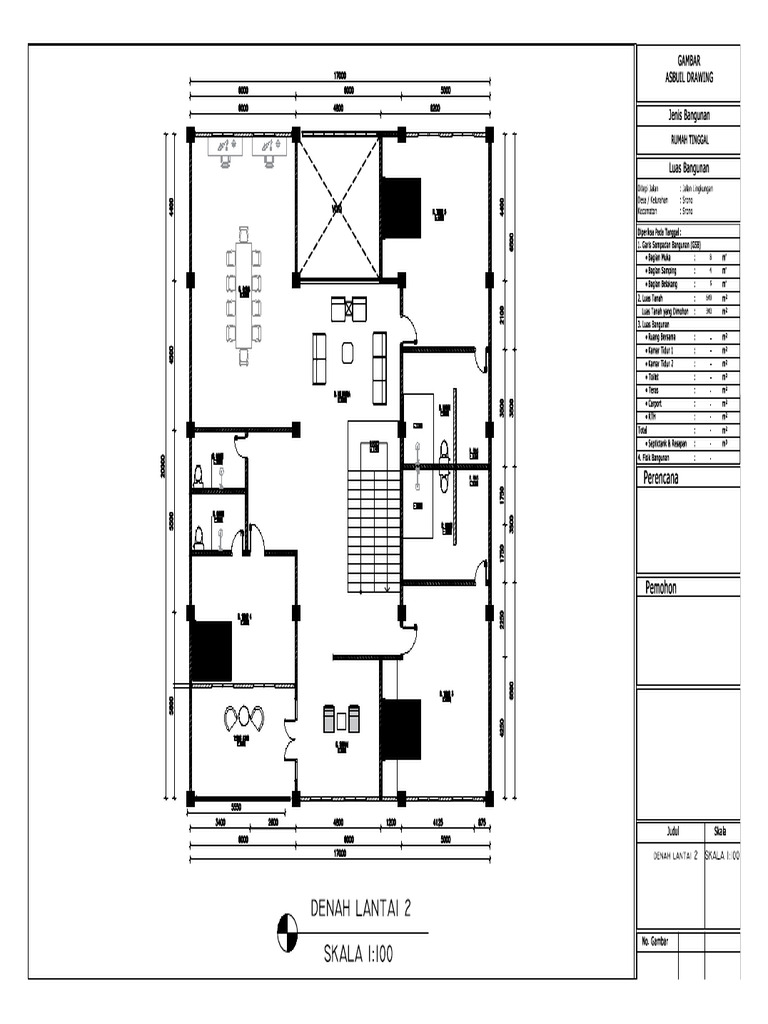 Denah 2 | PDF