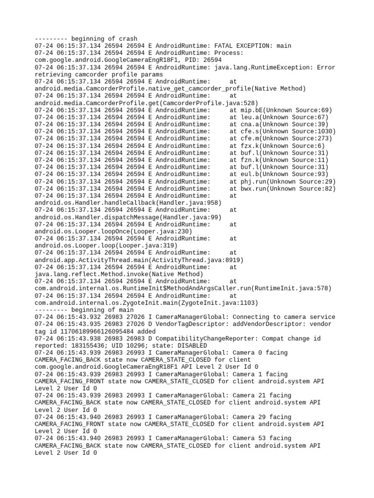 Log Cat 1753326943874 | PDF | Java (Programming Language) | Software