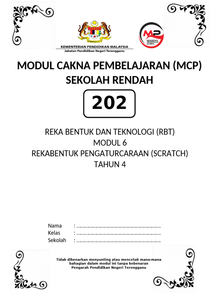 MCP Scratch Tahun 4 | PDF