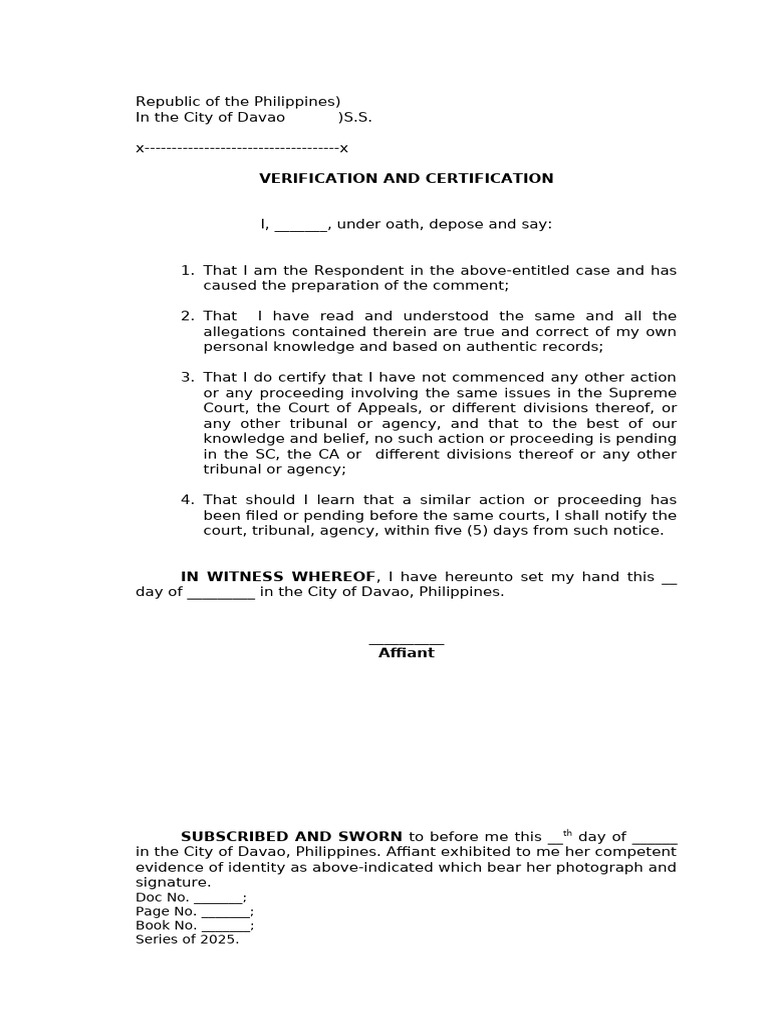 Verification | PDF