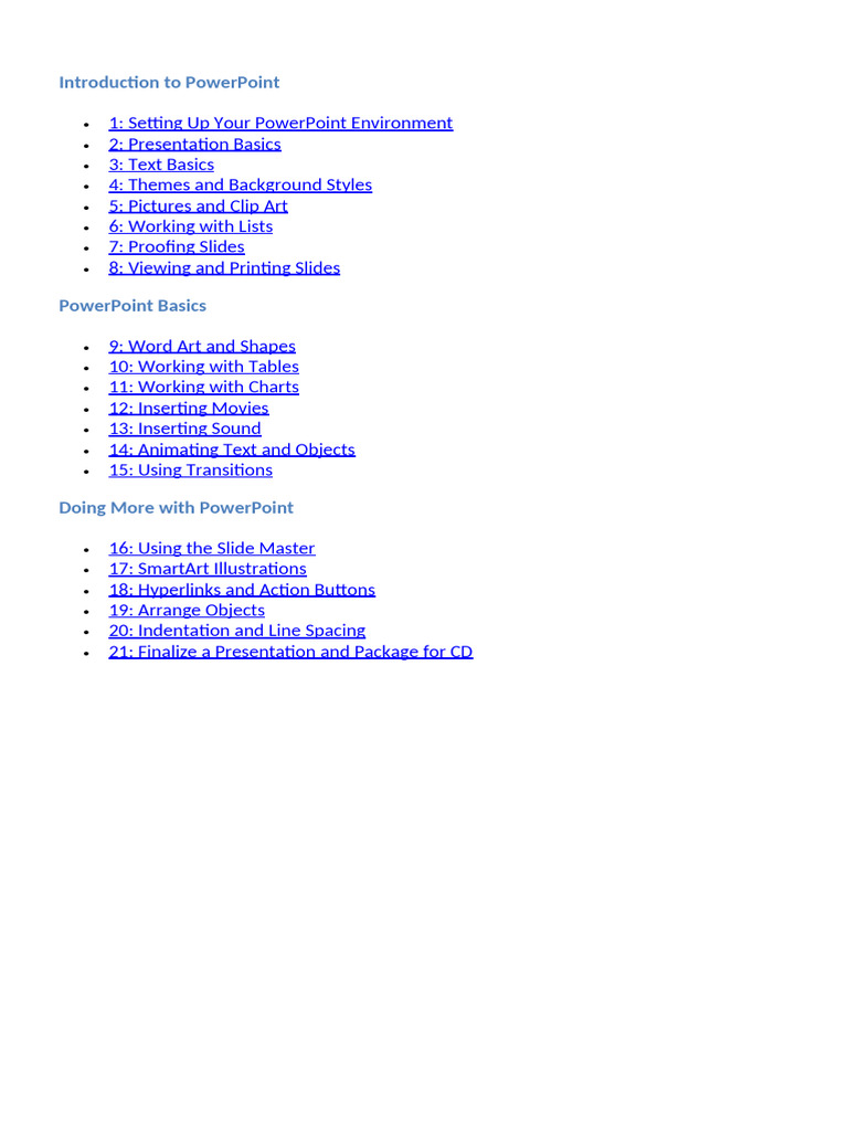 PowerPoint 2007: Essential Setup Guide | PDF | Microsoft Power Point ...