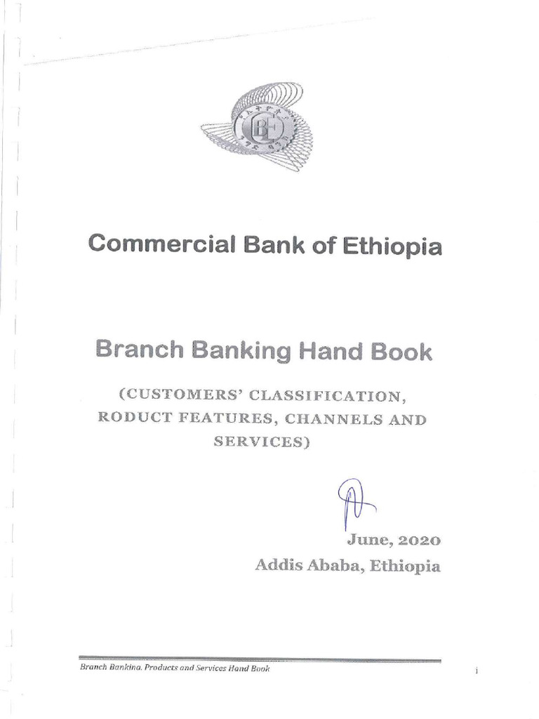 Branch Banking Hand Book-Compressed | PDF