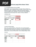 6 Rumus Excel Untuk Membuat Nomor Urut - Penomoran Otomatis - Kelas ...