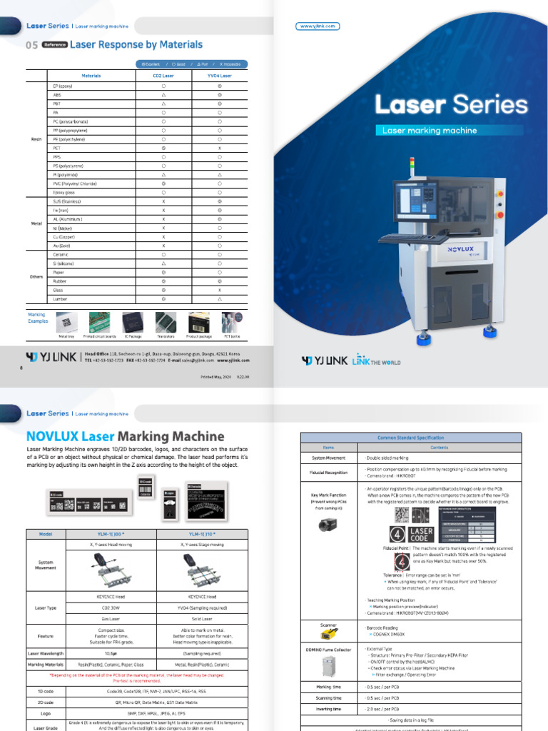 Yj Link Catalog 3 | PDF