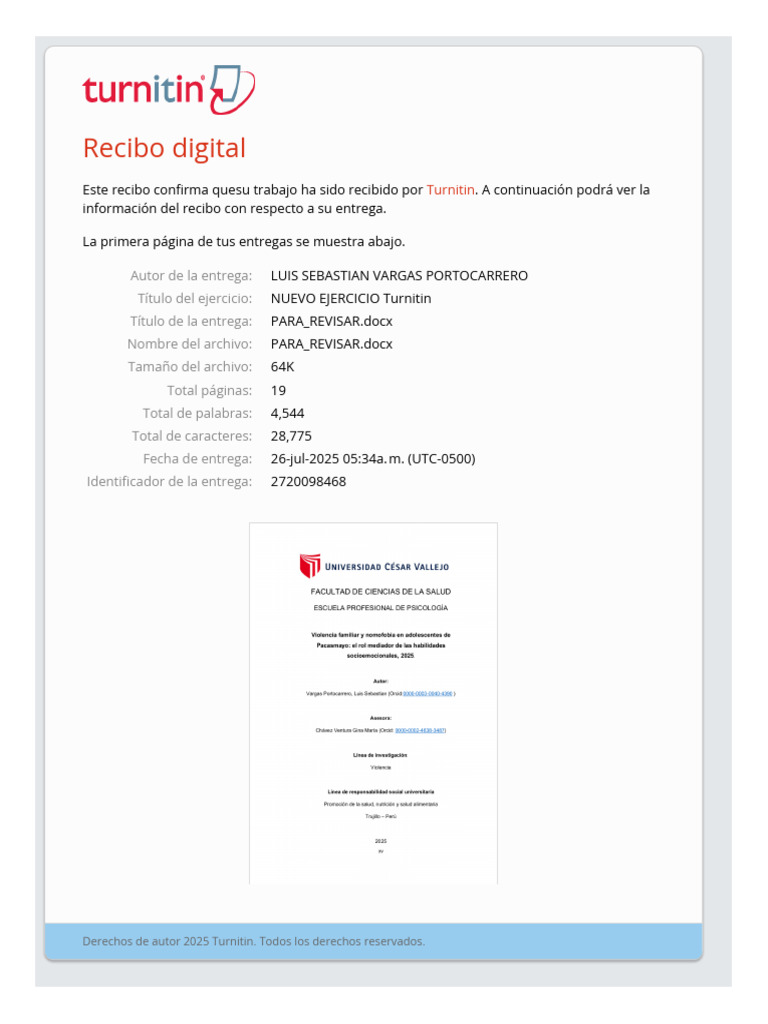 Recibo Para Revisar.docx | PDF