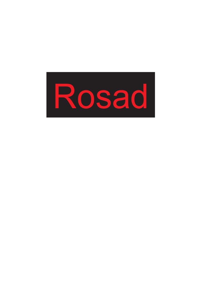 Rosad | PDF