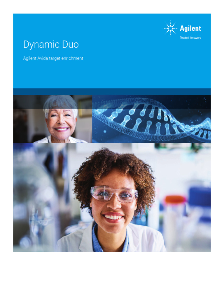 BR Avida Duo Target Enrichment 5994 7187en Agilent | PDF | Dna ...