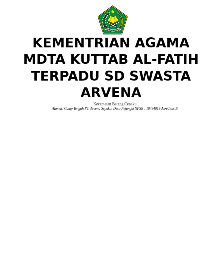 Kementrian Agama | PDF
