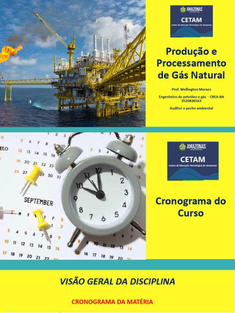 Produção e Processamento de Gás Natural | PDF | Gás natural | Gás ...