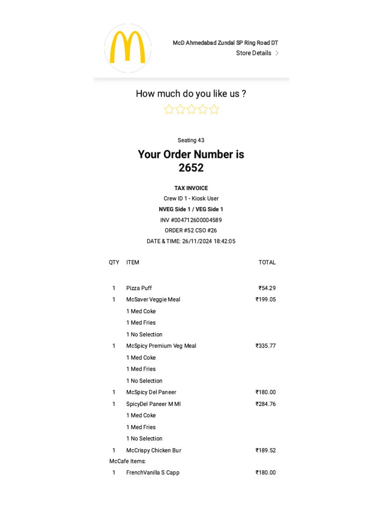 Your Bill MCD | PDF