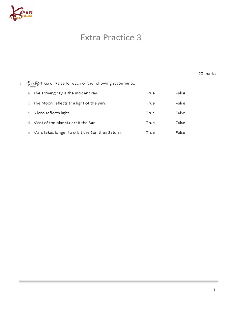 EP3 _ Light and Solar System | PDF | Moon | Solar System