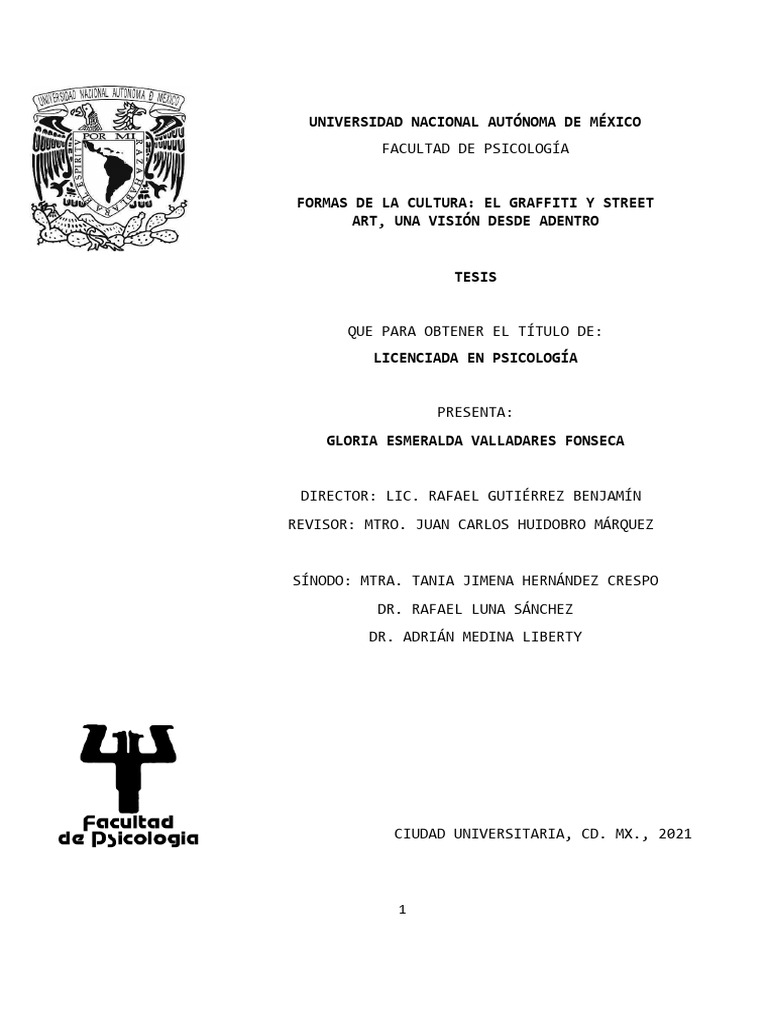 Formas de La Cultura Graff Street Art | PDF | Pintada | Arte callejero