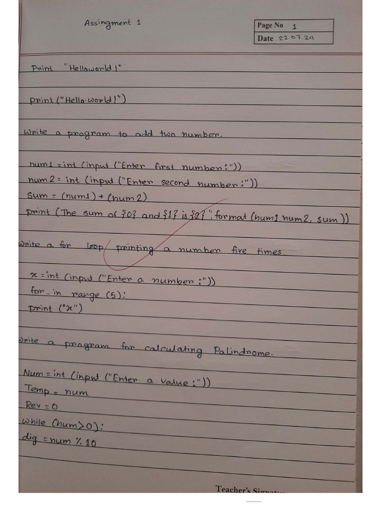Python Program | PDF