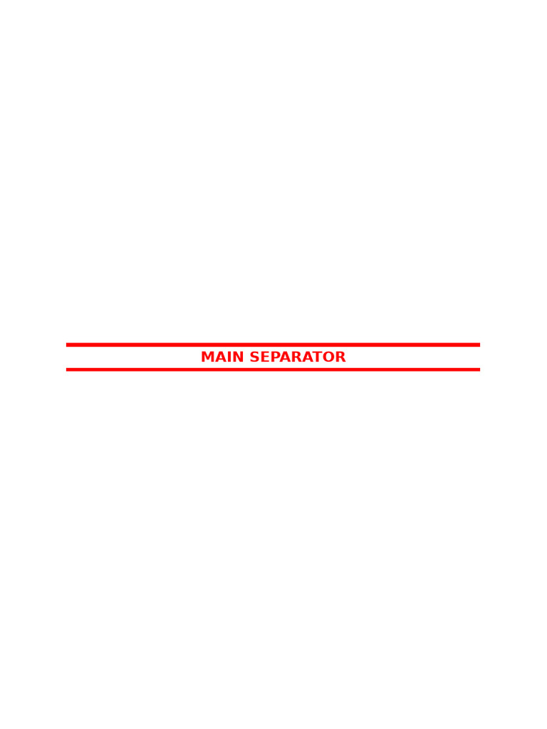 Separator | PDF