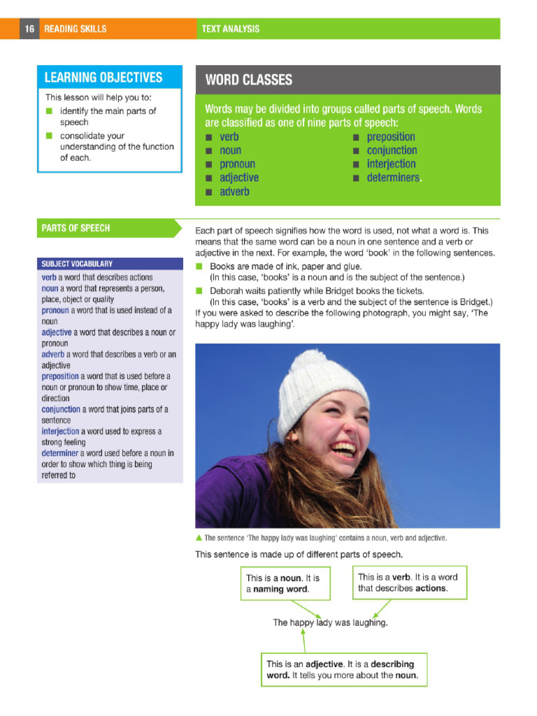 Word Classes | PDF