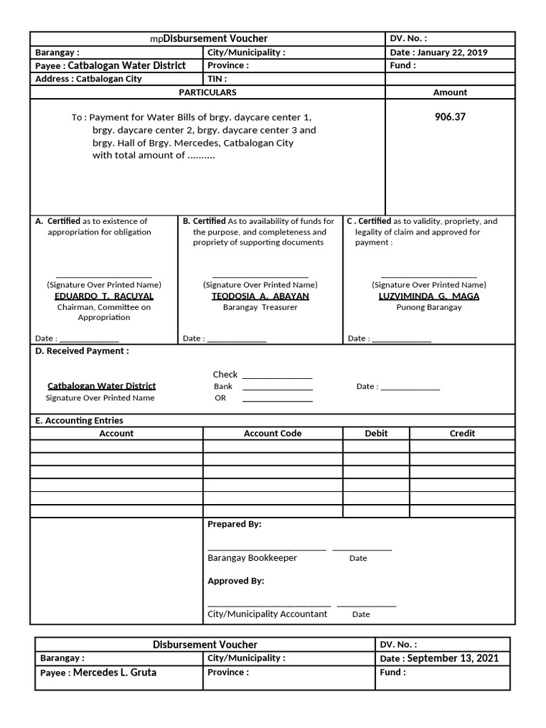 Voucher 2024 | PDF | Payments | Bookkeeping