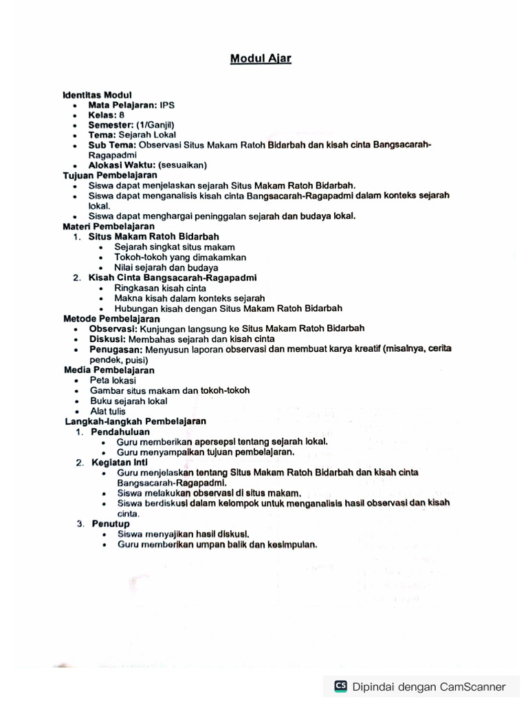 Modul Ajar & LKPD | PDF