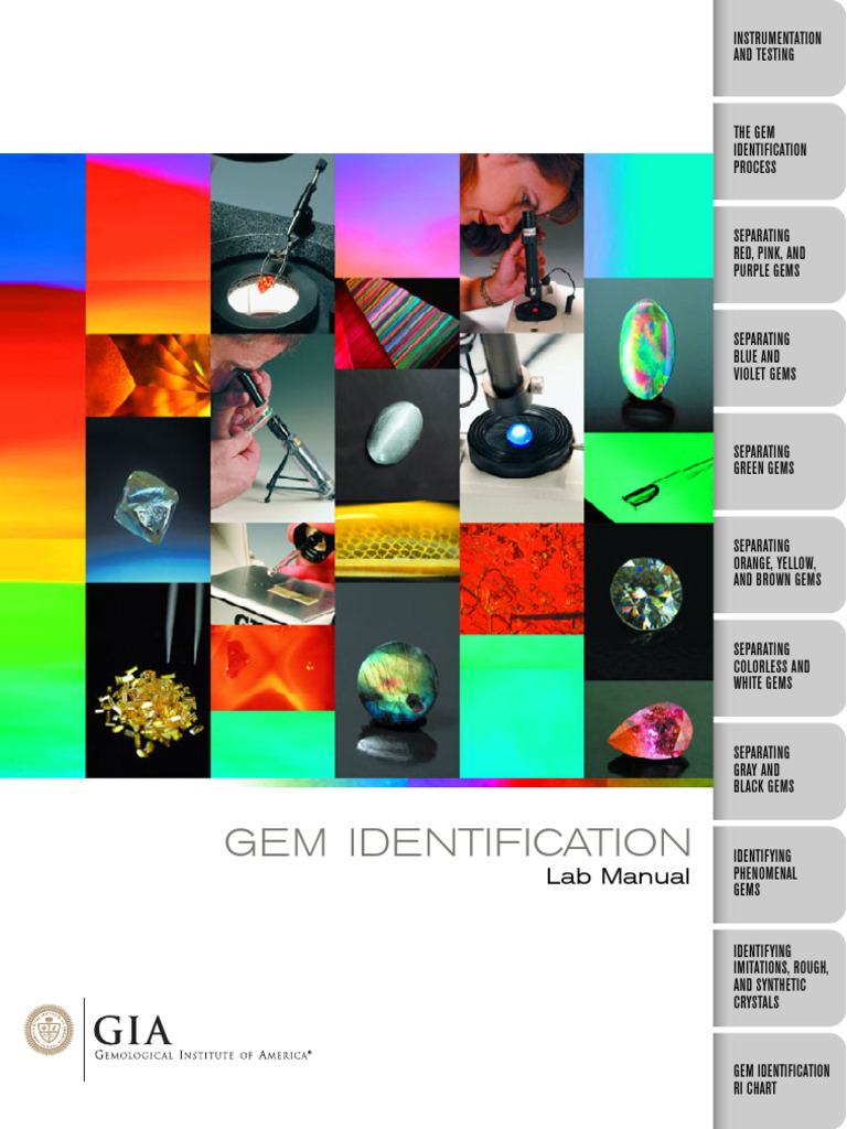Gem Identification Lab Manual Guide | PDF | Gemstone | Mineralogy