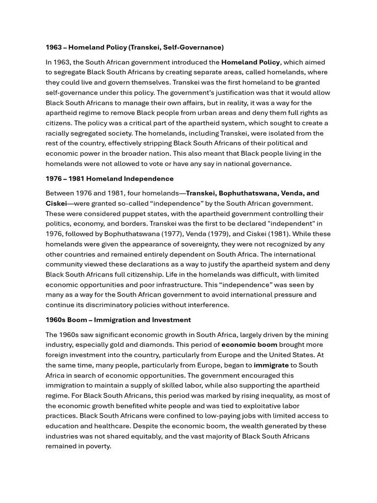Impact of Apartheid on Education and Rights | PDF | Apartheid