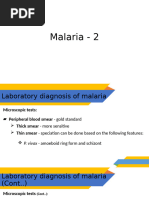 Malarial Smear Preparation Techniques | PDF | Malaria | Plasmodium