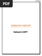 VAPT Report Template Overview | PDF