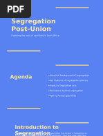 Segregation in South Africa During The 1920s and 1930s | PDF | Racial ...