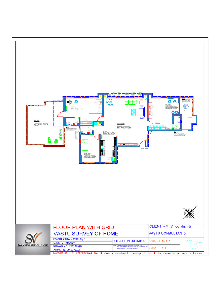 Vastu Grid-Mr.vinod Sir | PDF