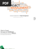 MS Project Sample | PDF | Project Management | Software