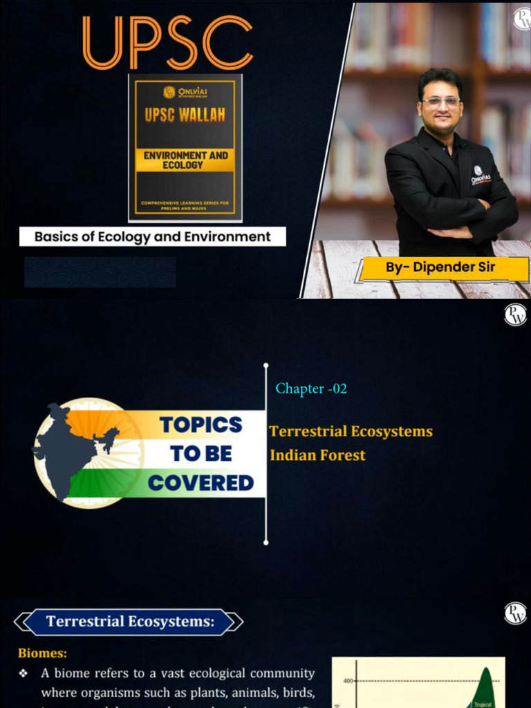 Terrestrial Ecosystems - UPSC Wallah Book Chapter 02 - Classnotes ...