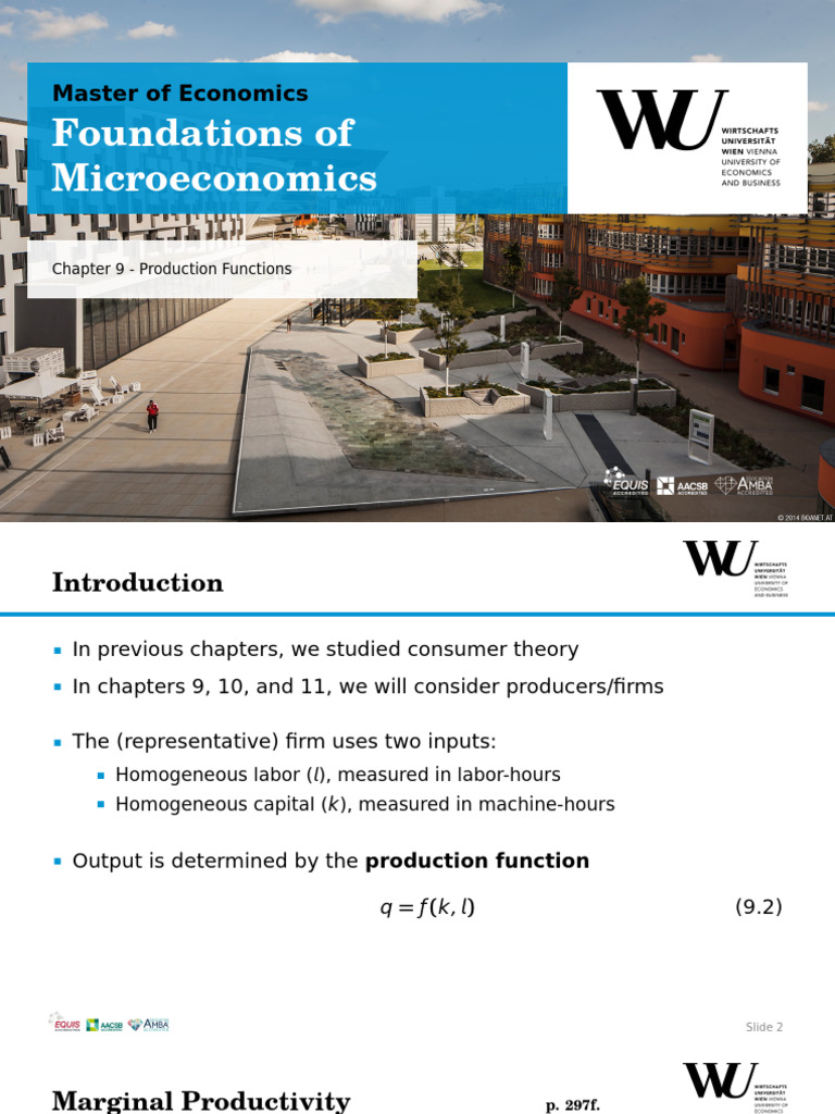 FOM Chapter 9 Production Functions | PDF | Production And Manufacturing | Economies