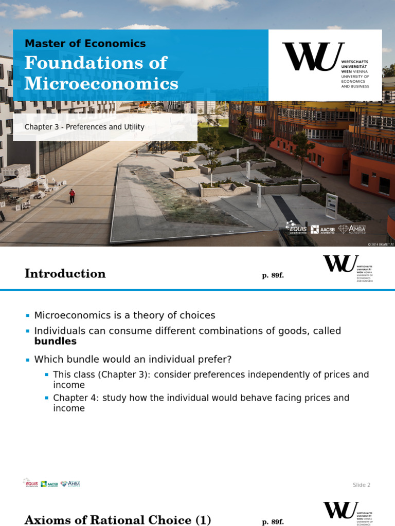 Chapter 3 Preferences and Utility | PDF | Utility | Microeconomics