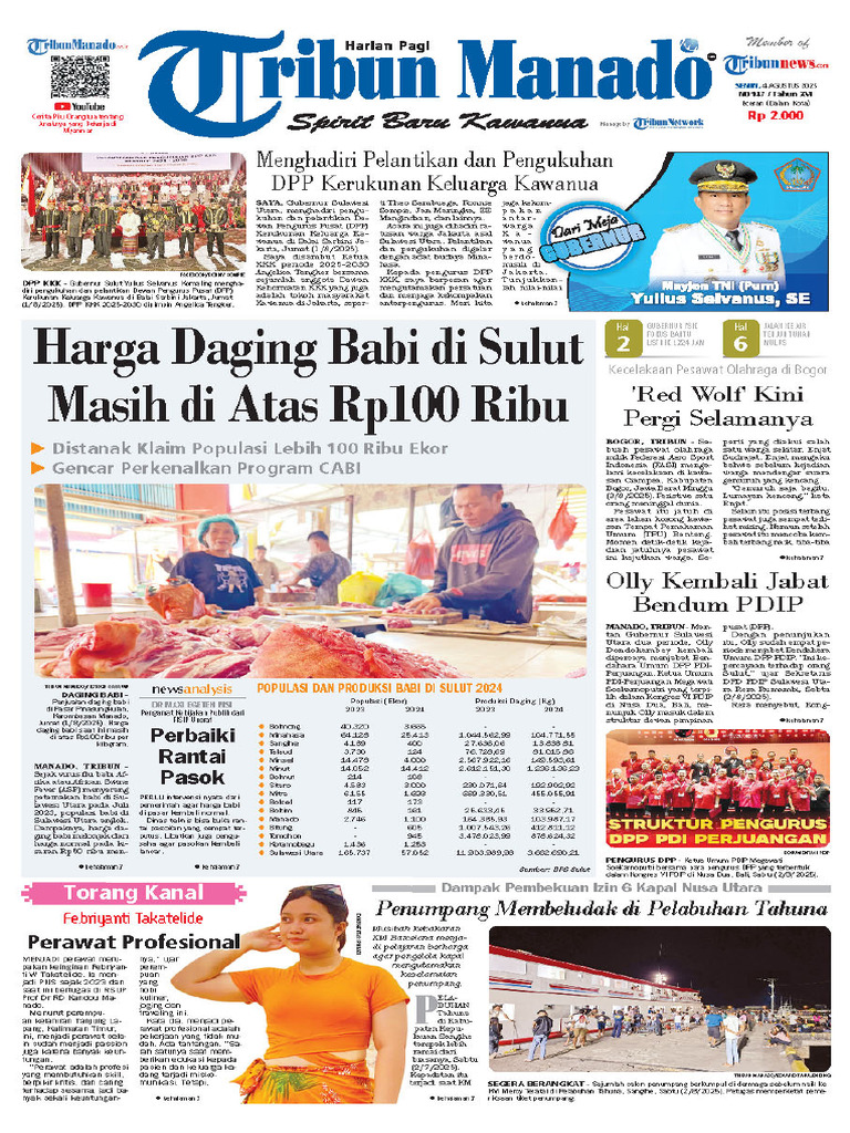 20250804 Tribun Manado | PDF