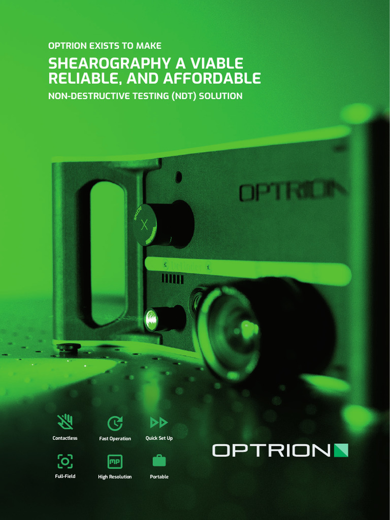 Optrion 4 Pages Folder WEB | PDF | Electromagnetic Radiation ...