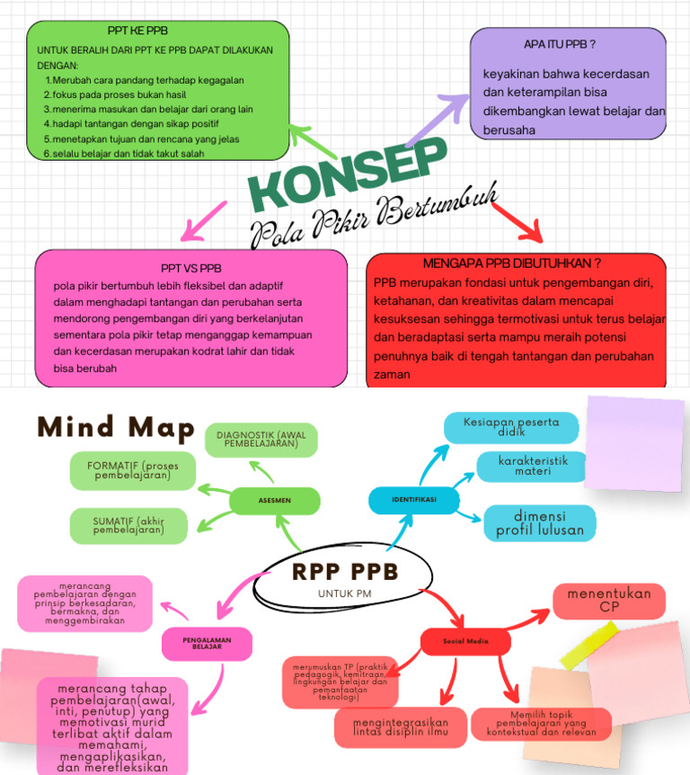 Peta Konsep PPT Vs PPB - Nurul Qomariyah | PDF