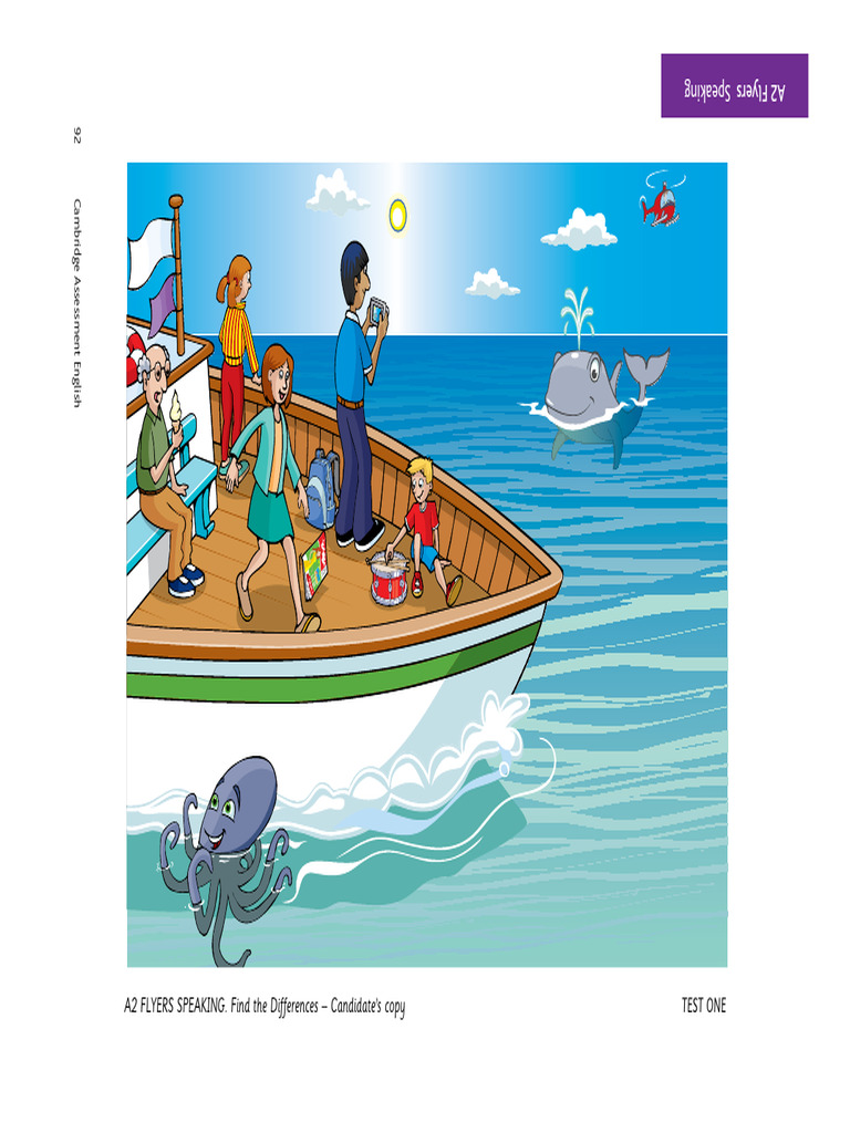 A2 Flyers Speaking Test | PDF | Data Collection | Cambridge