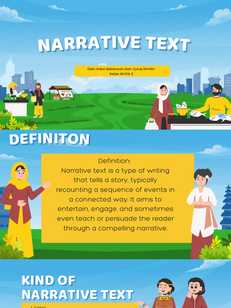 Understanding Narrative Texts | PDF