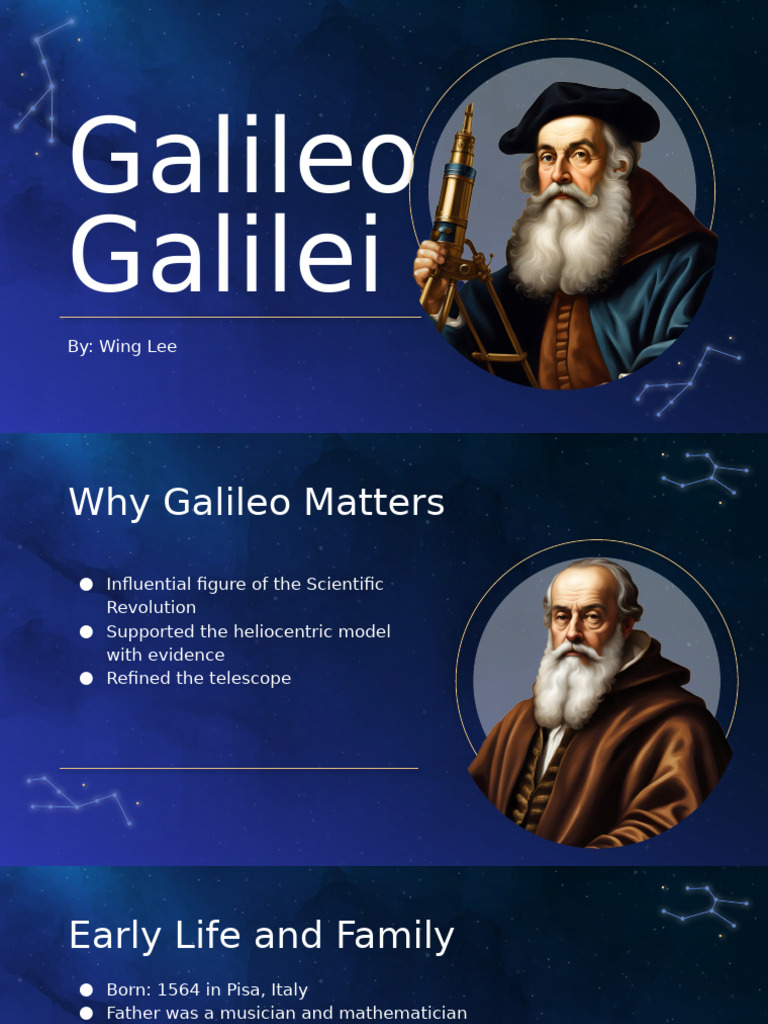 2025 G9 SEM II Term 3 History Presentation - Galileo Galilei | PDF